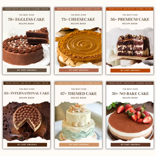 Eggless Cake 6 Books Combo – Career Eagle